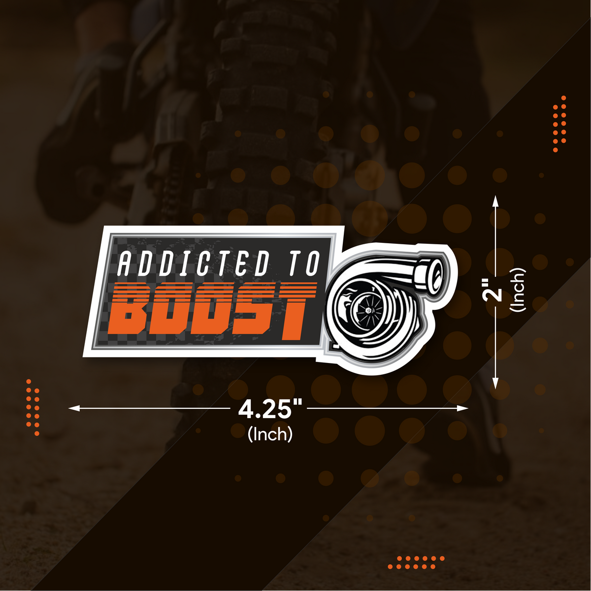 Addicted to Boost Sticker – myitine