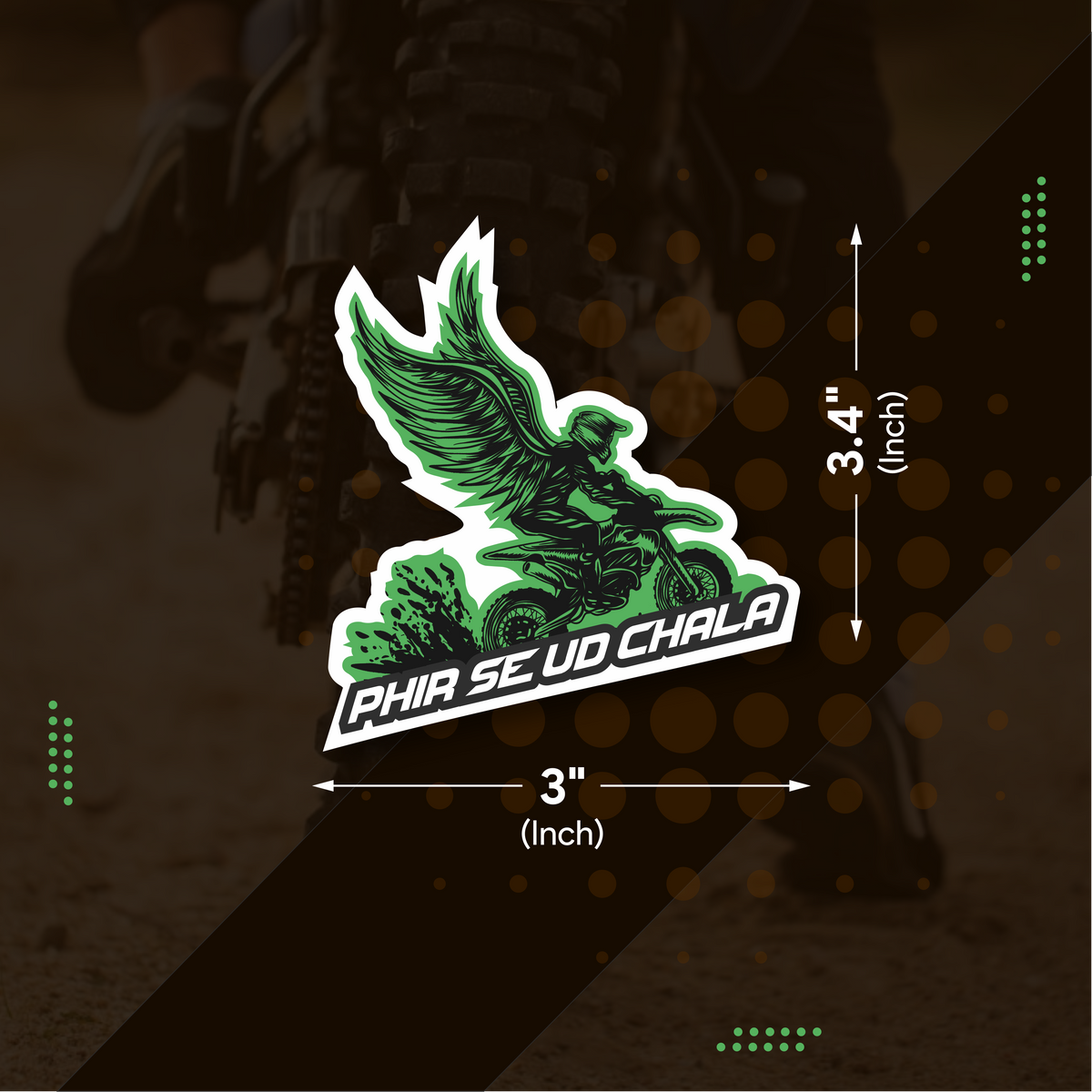 Phir se ud chala Sticker – myitine