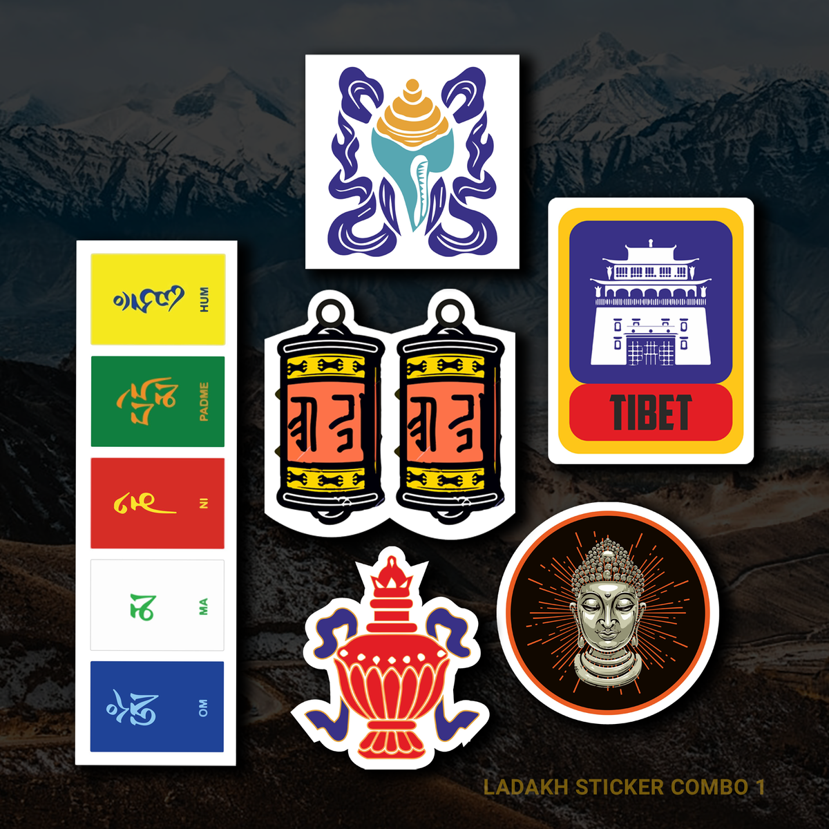 STICKER COMBO LADAKH - 1 – myitine